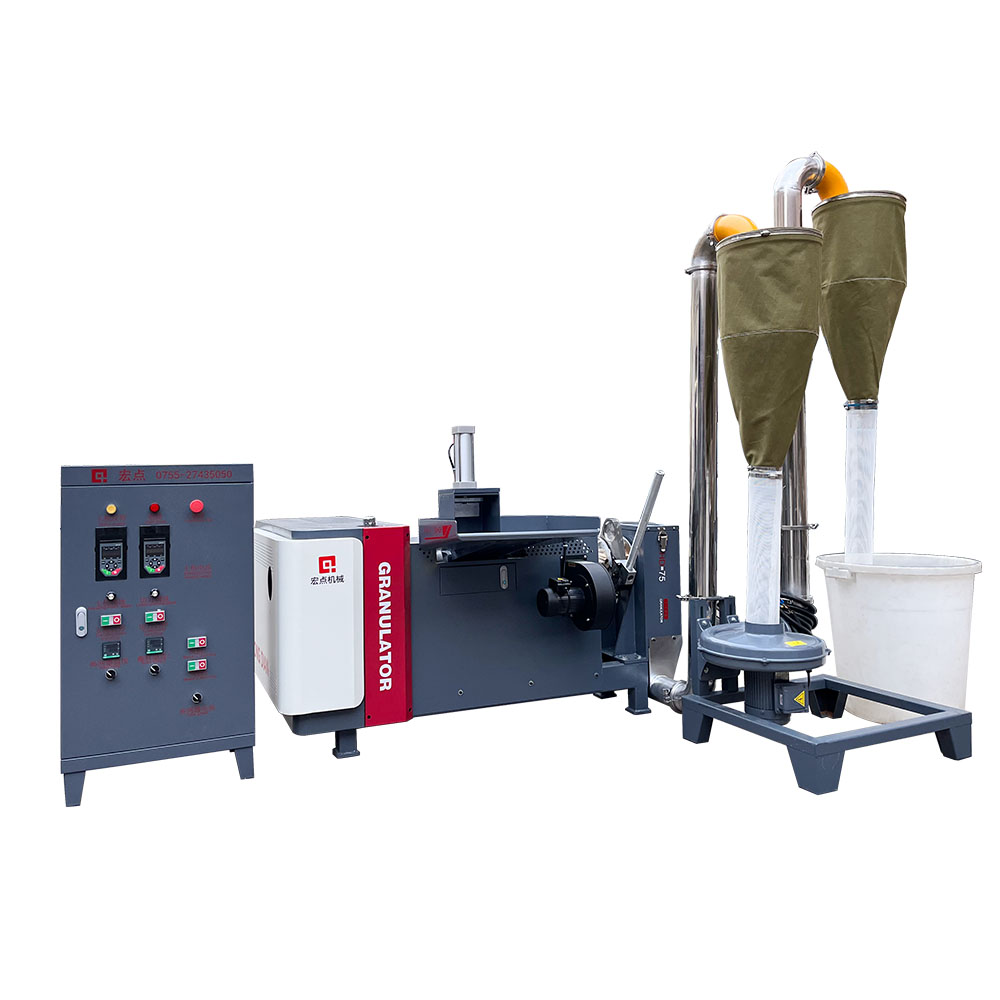 HD-75 Small Air Cooled Plastic Granulator Recycling Machine ...